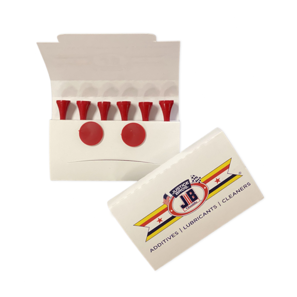 Justice Brothers 6-Tee Golf Packet - Justice Brothers